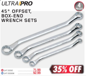 35% Off Ultra Pro Wrench Sets | Redwater, AB - Redwater NAPA Auto Parts ...